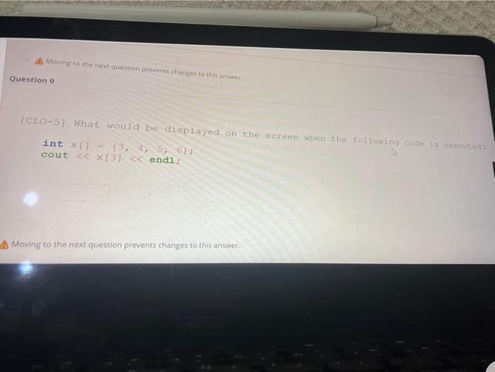 Solved [CLO-5] What would be disp 1 int ×11=13,4,5,6); 8 | Chegg.com