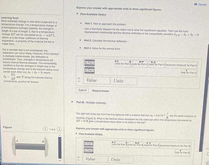 Solved Express your answer with appropriate units to three | Chegg.com