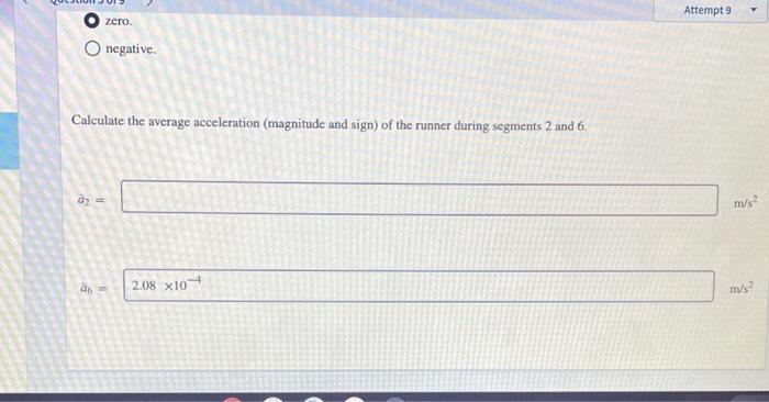 Solved Attempt 9 A runner is training for an upcoming road | Chegg.com