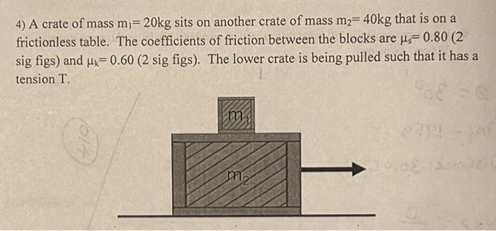 Solved A. Draw the FBDs for the 20kg block and the 40 kg | Chegg.com Solved A. Draw the FBDs for the 20kg block and the 40 kg | Chegg.com
