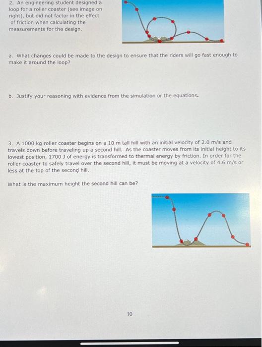 Solved Part B: Multiple Representations of Energy | Chegg.com