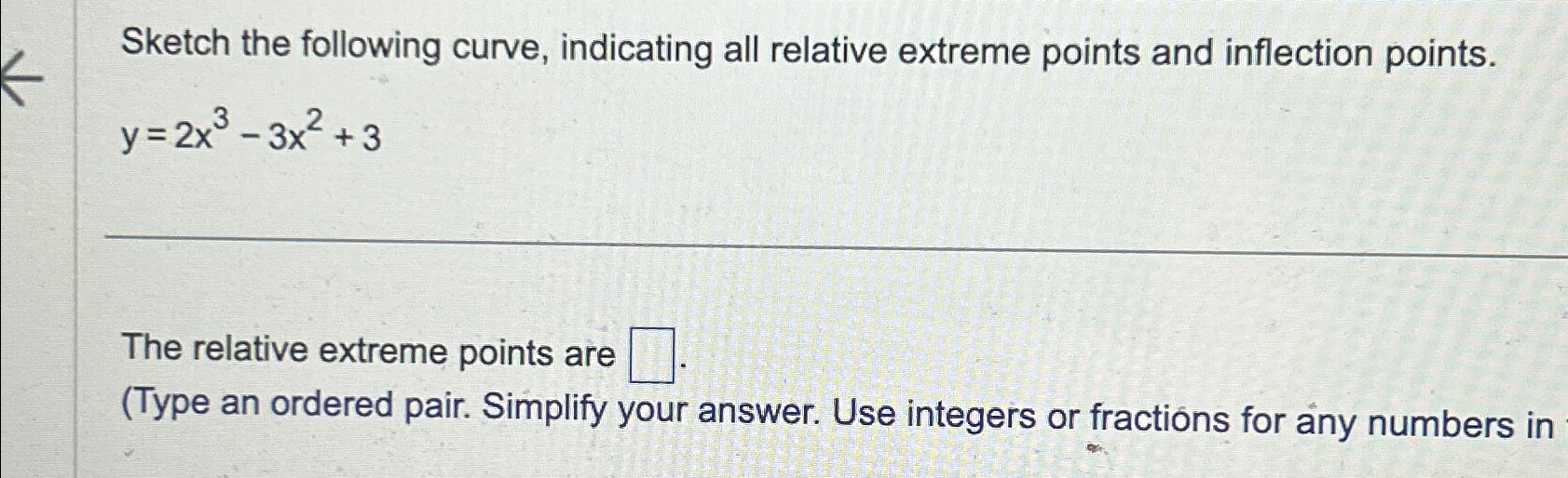 Solved Sketch the following curve, indicating all relative | Chegg.com