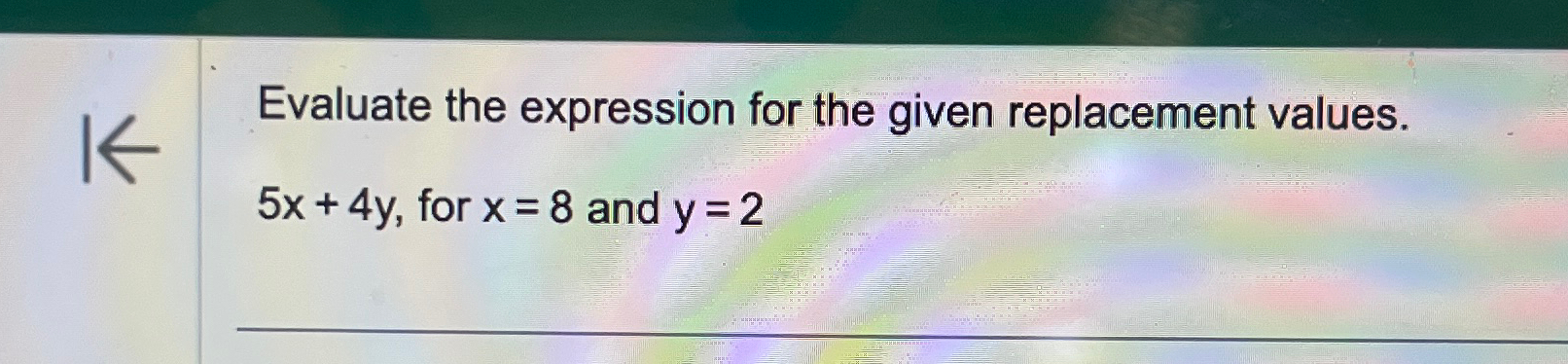Solved Evaluate the expression for the given replacement | Chegg.com