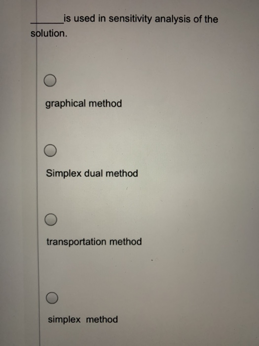 Solved method begins with an infeasible solution but an | Chegg.com