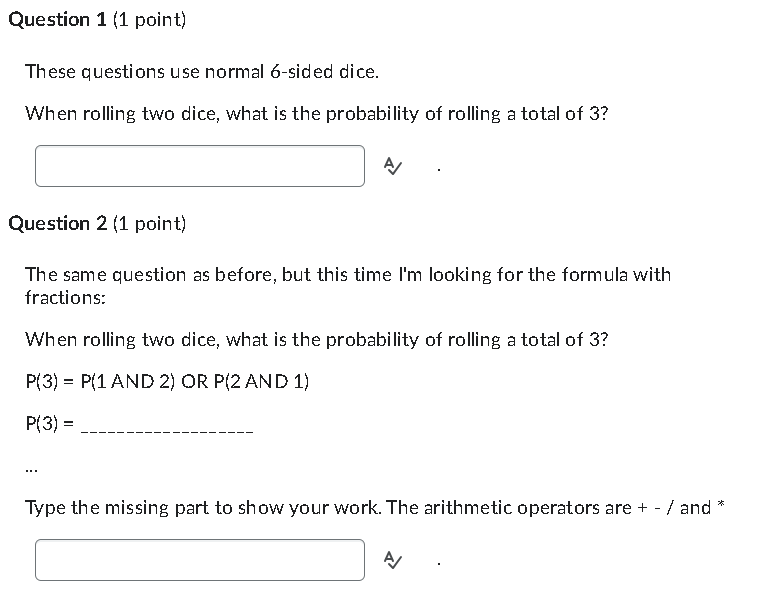 Solved Question 1 (1 ﻿point)These questions use normal | Chegg.com