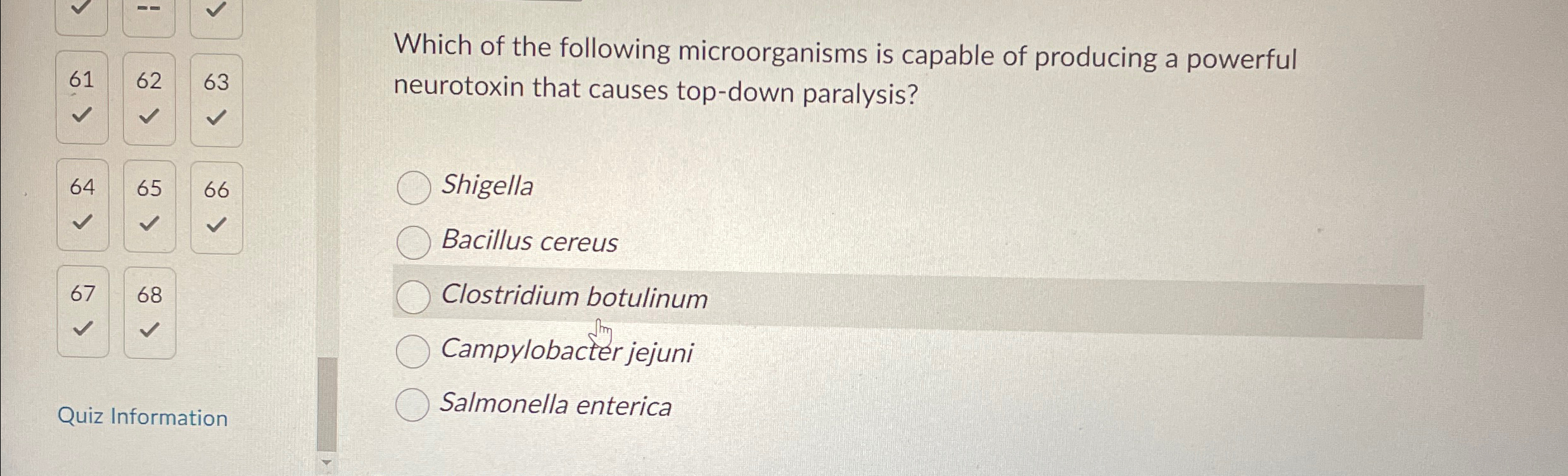 Solved Which of the following microorganisms is capable of | Chegg.com
