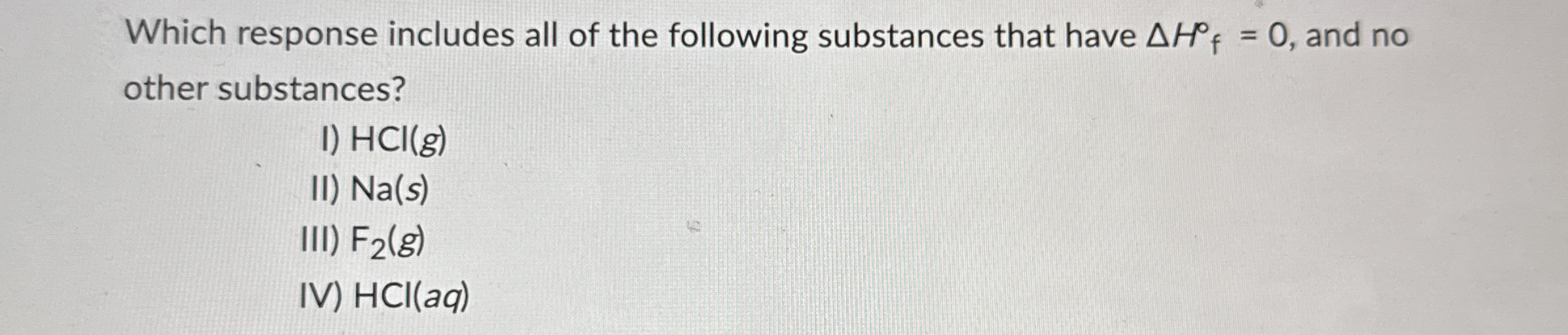 Solved Which response includes all of the following | Chegg.com