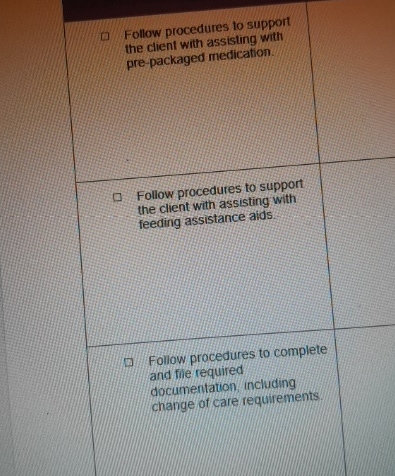 Solved Follow procedures to support the client with | Chegg.com