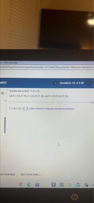 Solved e 1 - Microsoft Edge | Chegg.com