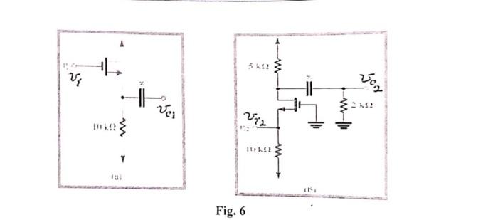 Solved a) The NMOS transistor in the source-follower circuit | Chegg.com