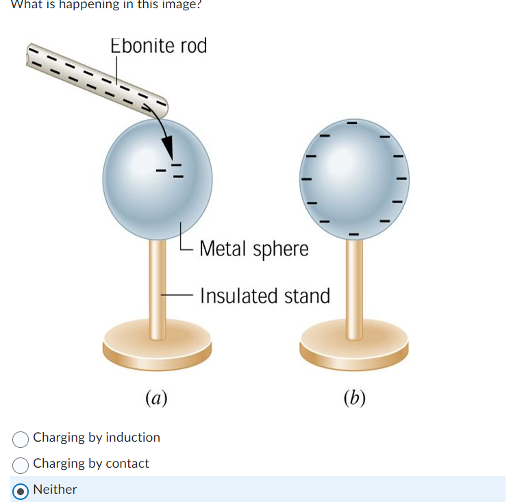 Solved What is happening in this image?(a)(b)(c)Charging by | Chegg.com