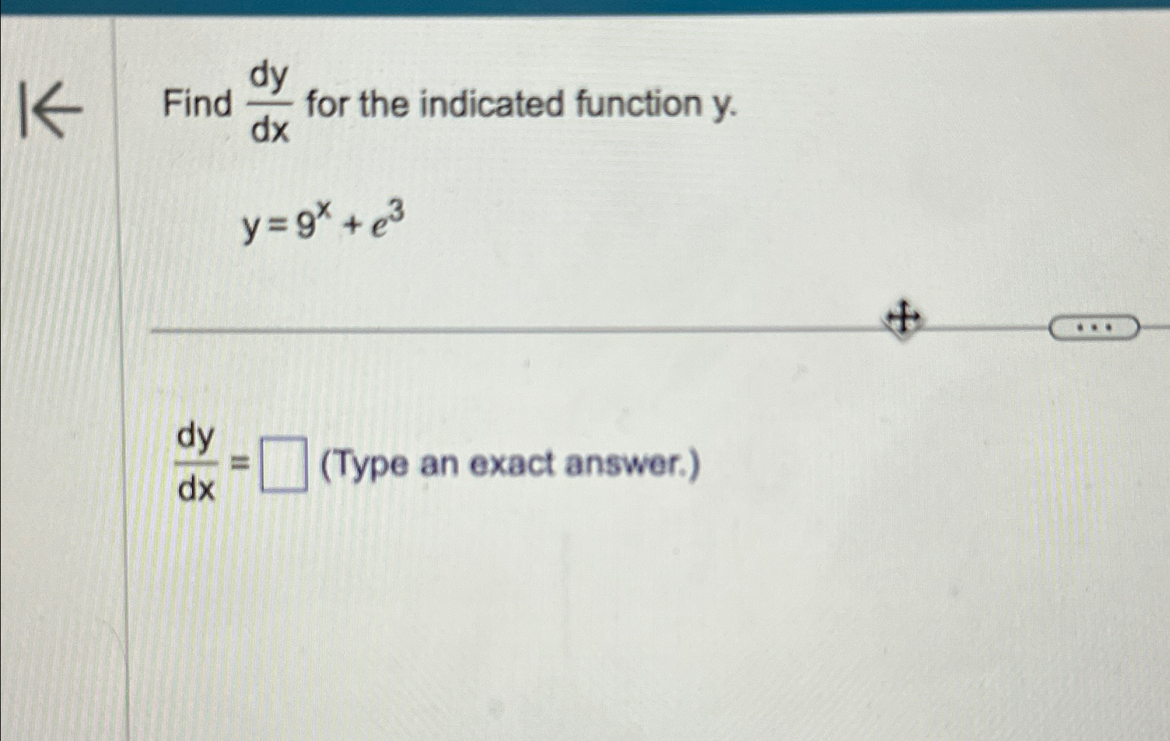 Solved Find dydx ﻿for the indicated function | Chegg.com