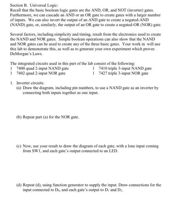 Solved Prelab - Lab #5: Combinational Logic Circuit Design | Chegg.com