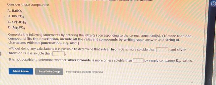 Solved The Solubility Product Constant for silver sulfite is | Chegg.com