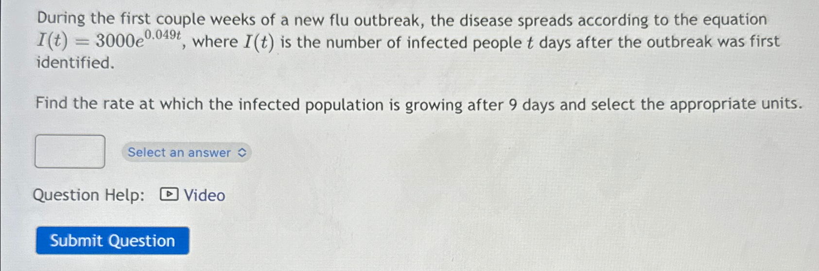Solved During the first couple weeks of a new flu outbreak, | Chegg.com
