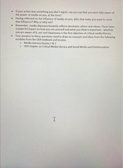 GNED 500 Reflection Assignment 2-15\% Assignment | Chegg.com