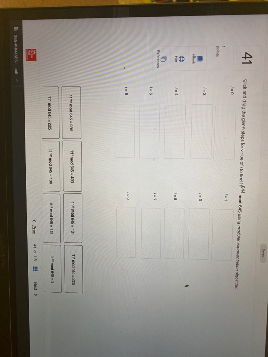 Click and drag the given steps for value of to find | Chegg.com