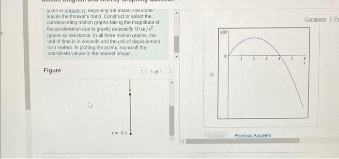 Solved Motion Diagram and Gravity Graphing Question 2 of 20 | Chegg.com