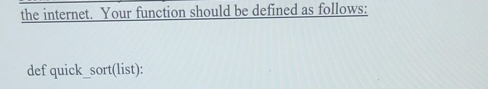 Solved \#15. Write a recursive method that implements Quick | Chegg.com