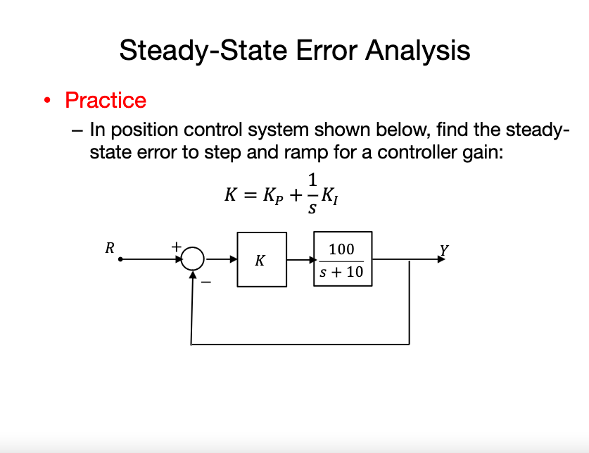 Solved In position control system shown below, find the | Chegg.com