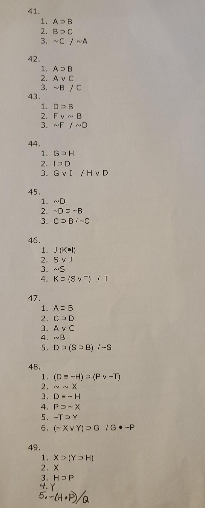 Solved Logic-Natural Deduction 8 Rules of Implication | Chegg.com