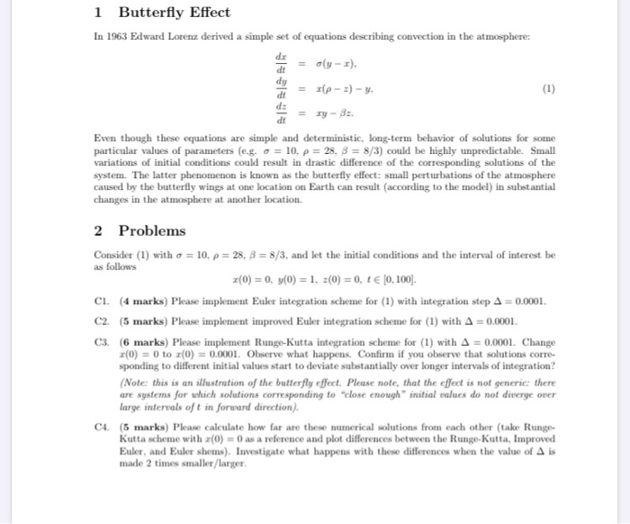 Solved i have this exercise which has to be done in matlab. | Chegg.com