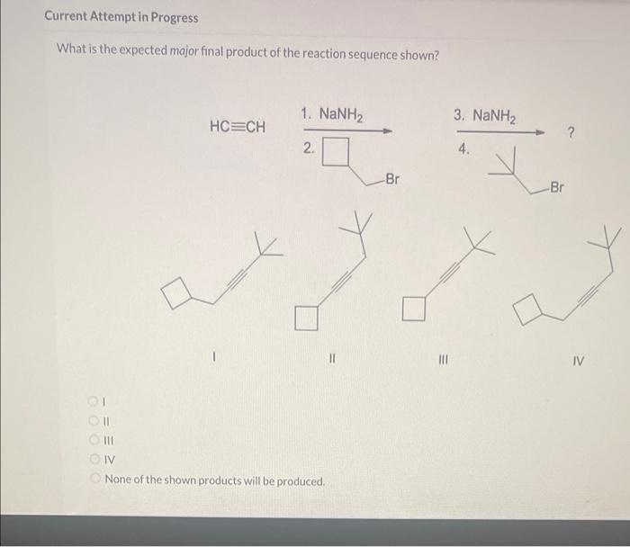 Solved Current Attempt in Progress What is the expected | Chegg.com