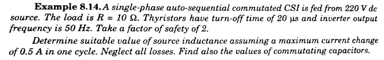 - Example 8.14. A single-phase auto-sequential | Chegg.com