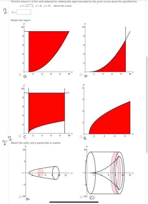 Solved Consider the following (a) Set up an integral for the | Chegg.com