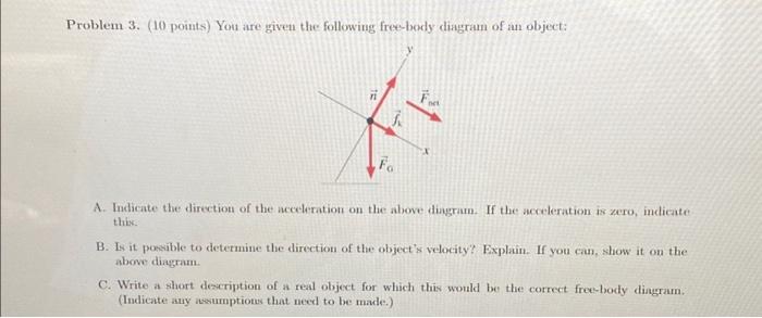 Solved Problem 3 10 Points You Are Given The Following