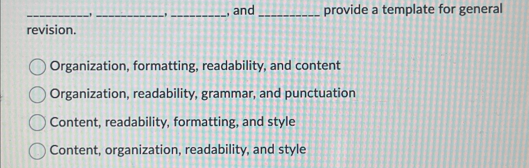 Solved , ﻿and provide a template for general | Chegg.com