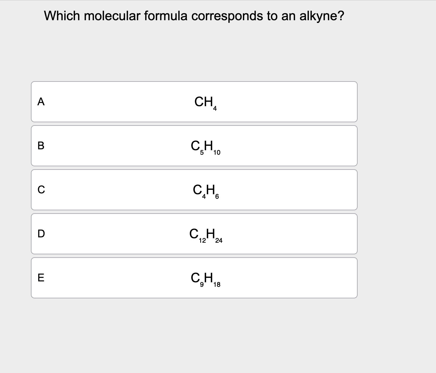 Solved 3-ethylhept-1-eneWhich molecular formula corresponds | Chegg.com