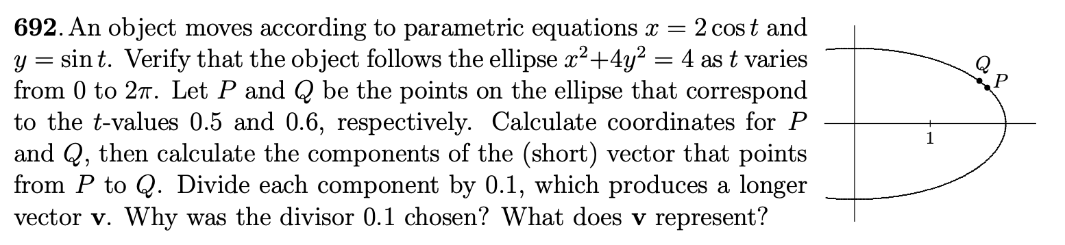 Solved An object moves according to parametric equations | Chegg.com