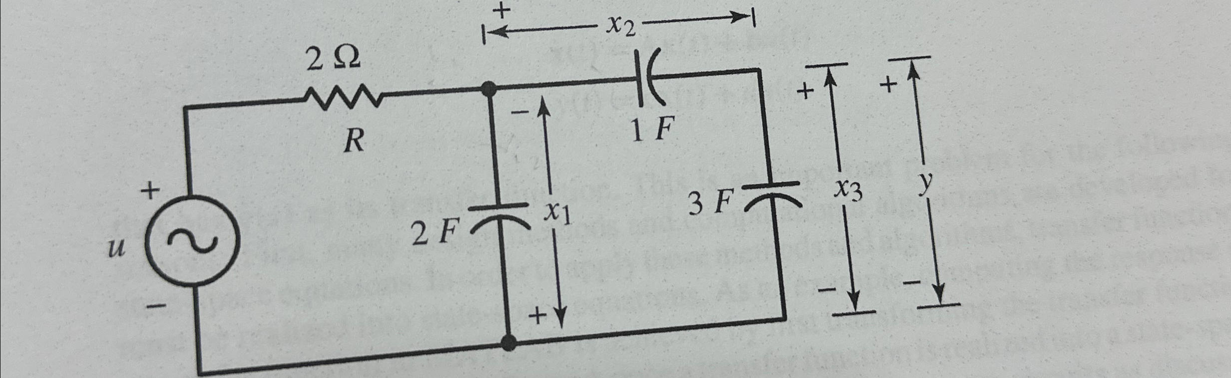 Solved Find The State Space Equations Show All The Steps