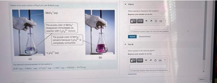 Solved Part A T:00, KM Wir? Mno, ALG The purple color of MOA | Chegg.com