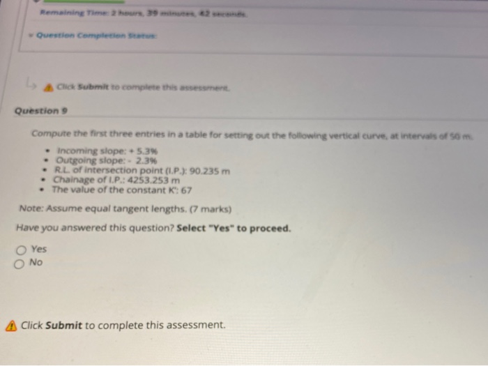 Solved Remaining Time 2 hours, 39 m2 Question completion | Chegg.com