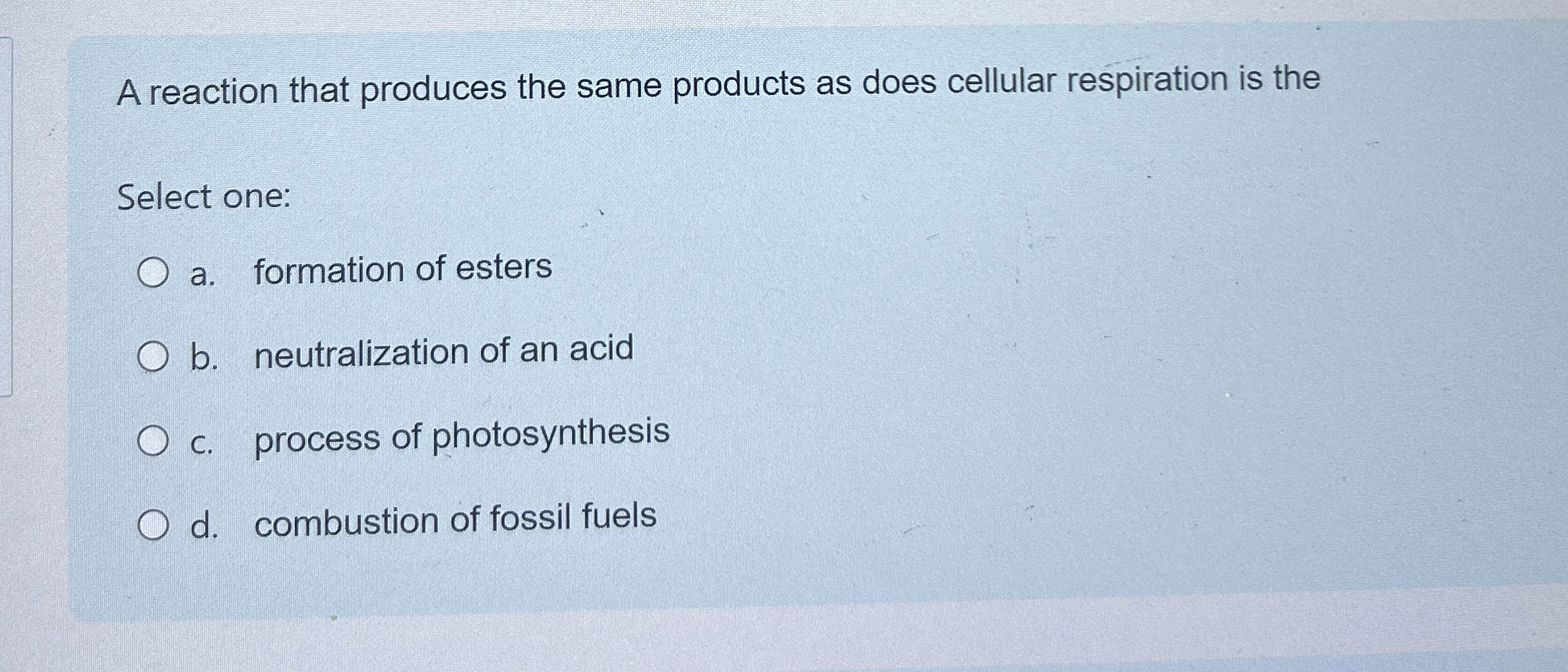 Solved A reaction that produces the same products as does | Chegg.com