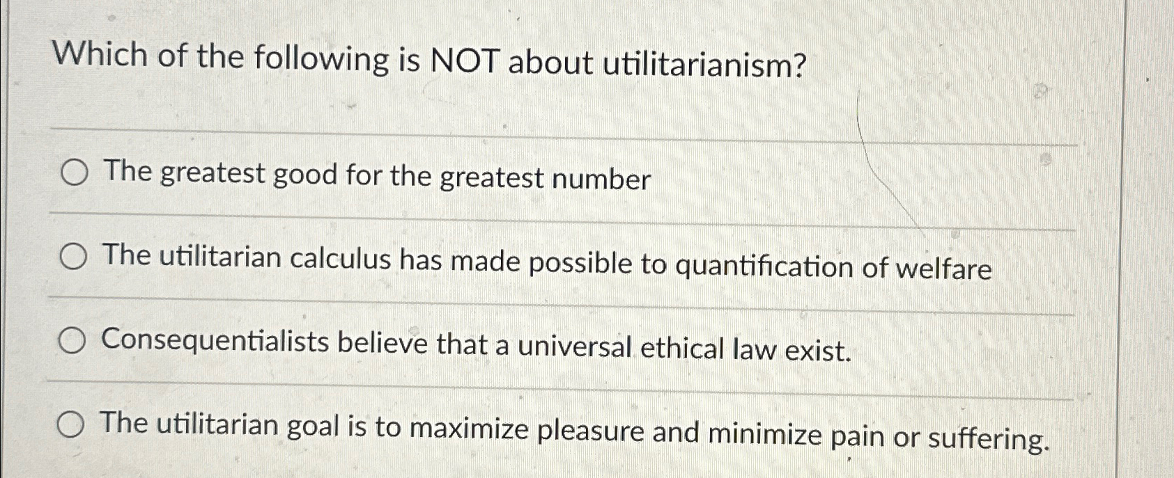 Solved Which of the following is NOT about | Chegg.com
