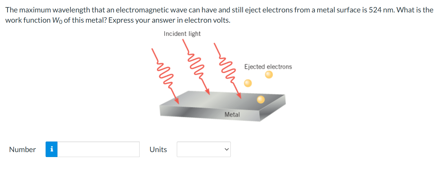 Solved The maximum wavelength that an electromagnetic wave | Chegg.com