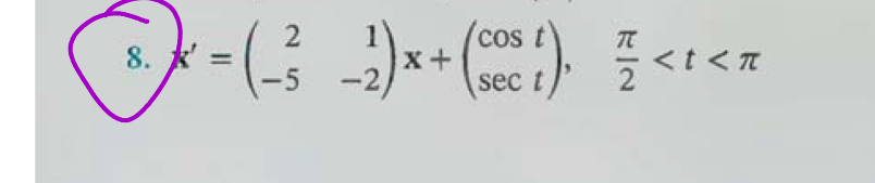Solved In ﻿each of ﻿Problems 1 ﻿through 8 ﻿find the general | Chegg.com