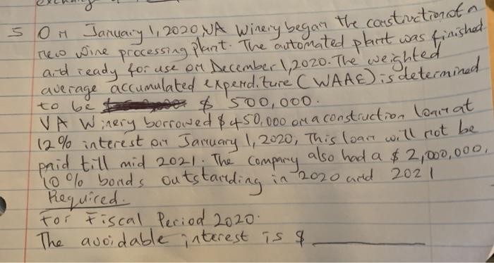 Solved finished also had a $2,000,000, som 1 reco wire | Chegg.com