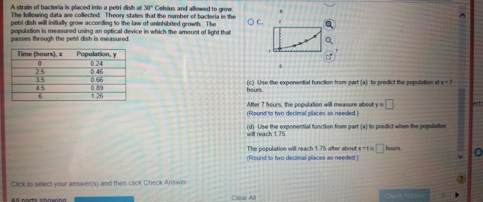 Solved (a) Treating time, x, as the predictor variable, use | Chegg.com