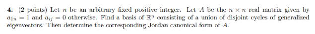 Solved Let n be an ﻿arbitrary fixed positive integer. Let | Chegg.com