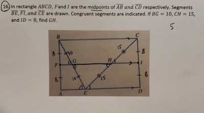 Solved In rectangle ABCD,F ﻿and I are the midpoints of | Chegg.com