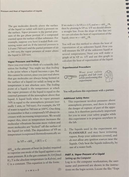 Solved PART B. Measurement of the Boiling Point Boiling | Chegg.com