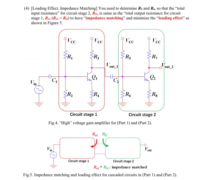 (4) [Loading Effect, Impedance Matching] You need to | Chegg.com