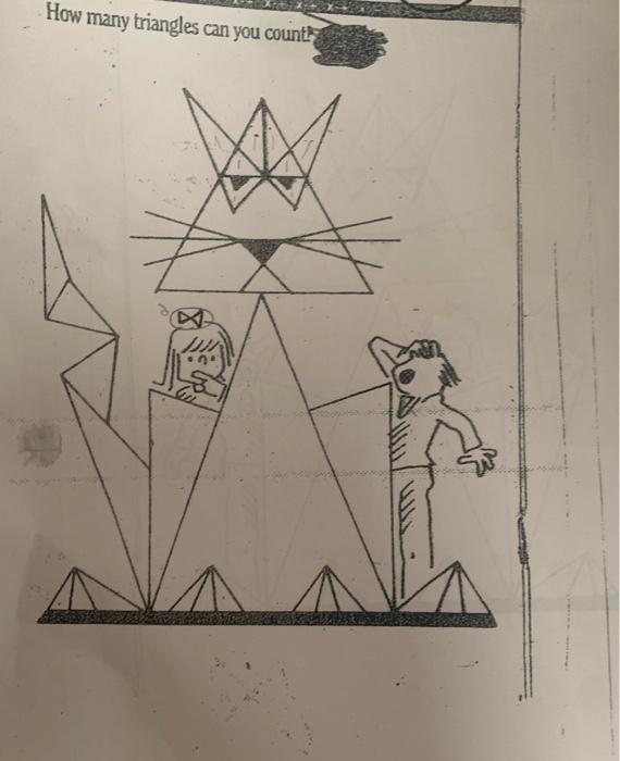 Solved How many triangles can you count! | Chegg.com