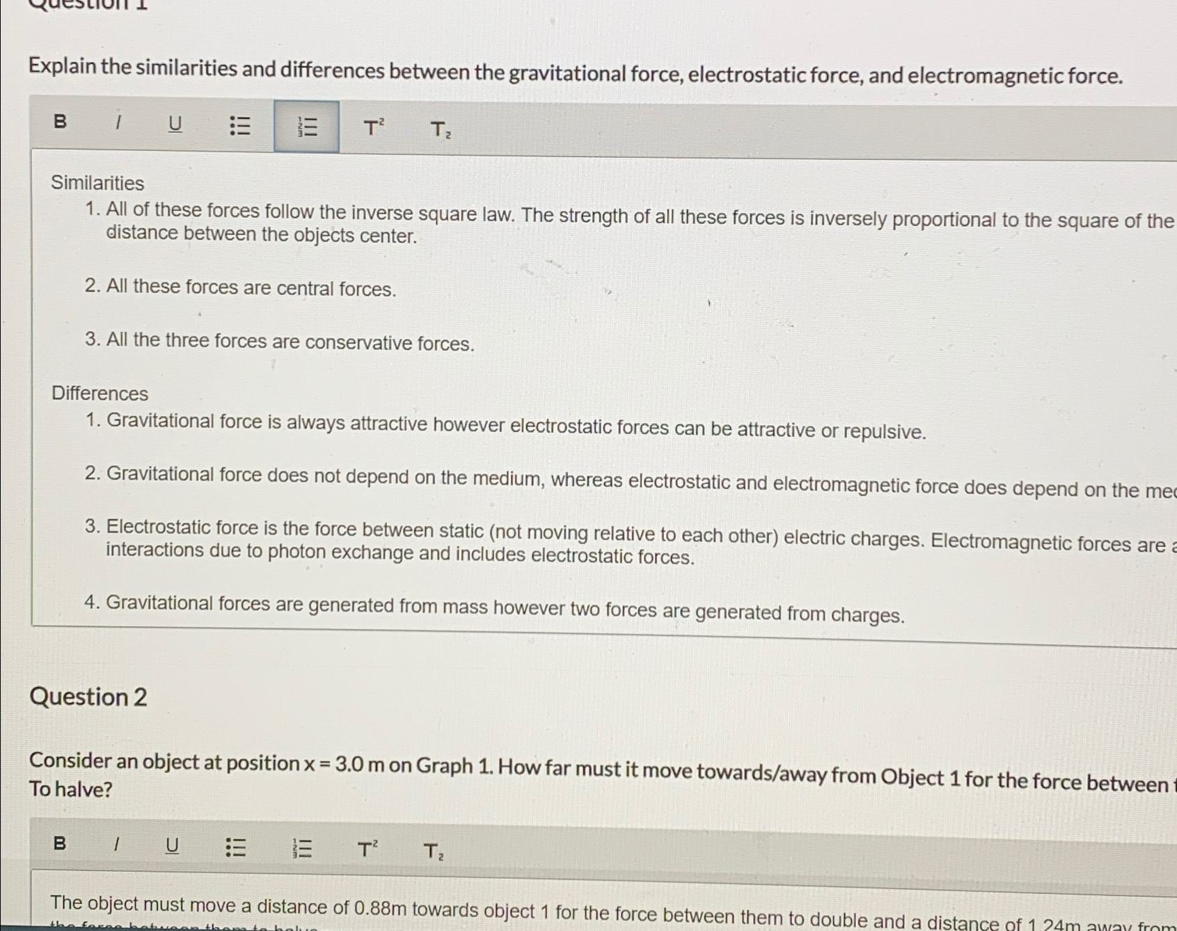 Solved Explain the similarities and differences between the | Chegg.com