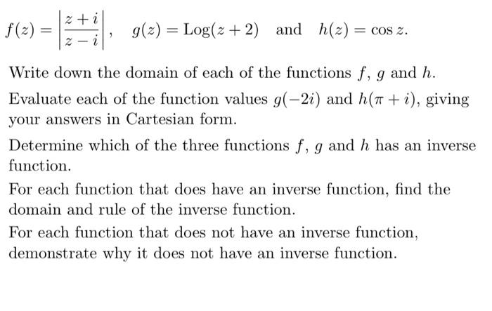 Solved = (iii) Let I be the path with parametrisation 7(t) = | Chegg.com