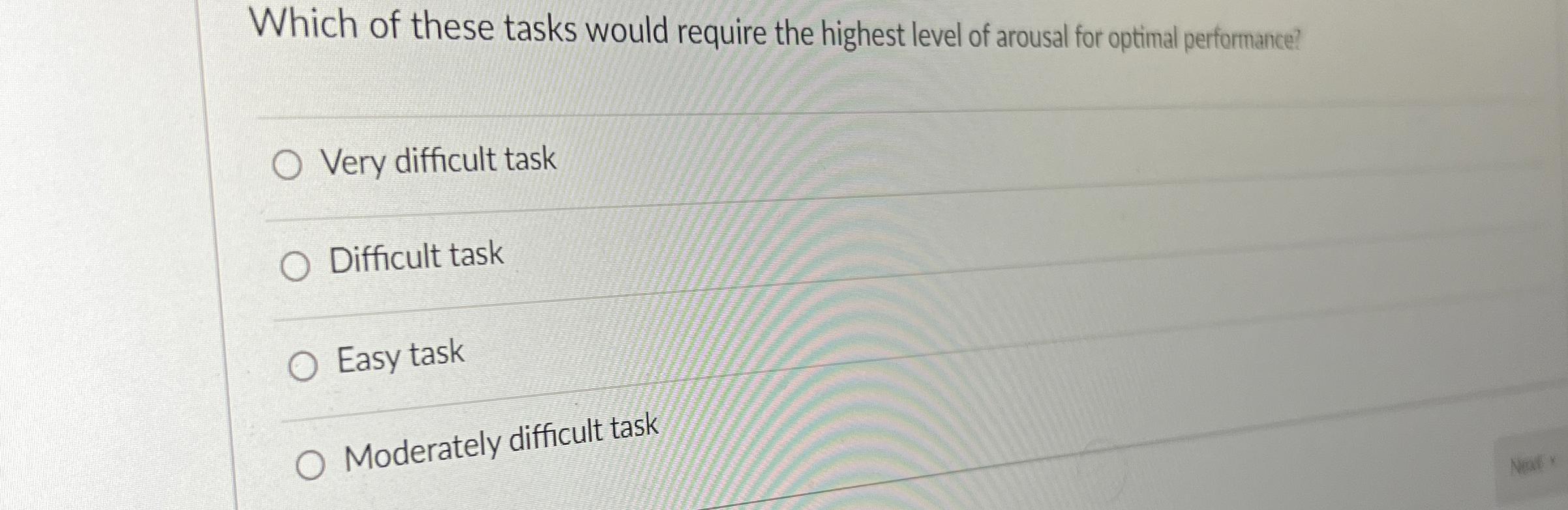 Solved Which of these tasks would require the highest level | Chegg.com